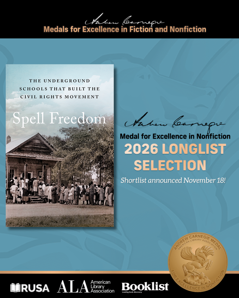 Spell Freedom – Carnegie Medal for Excellence in Nonfiction Books 2026 ...